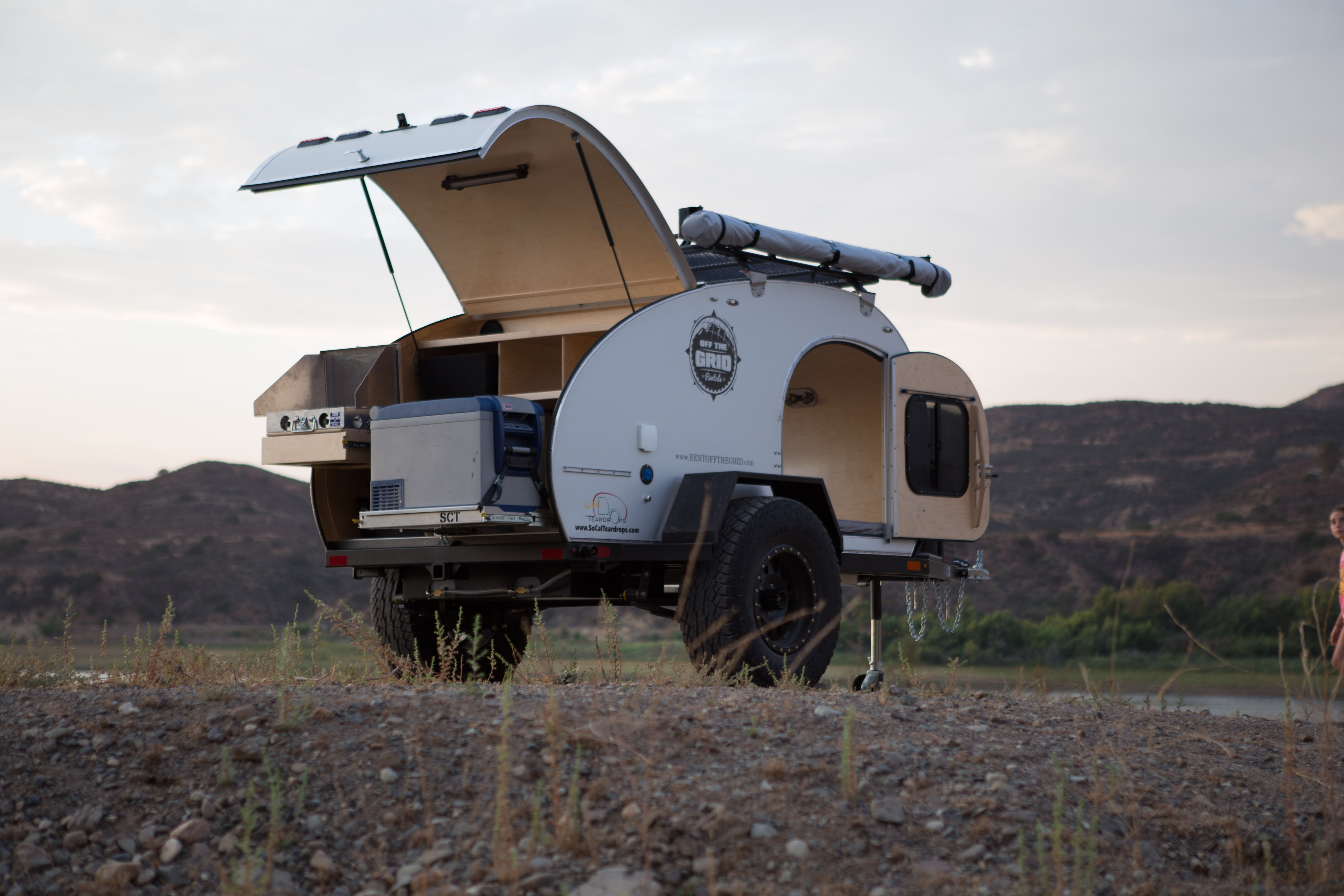 Off Road Teardrop Trailer Gallery Off The Grid Rentals