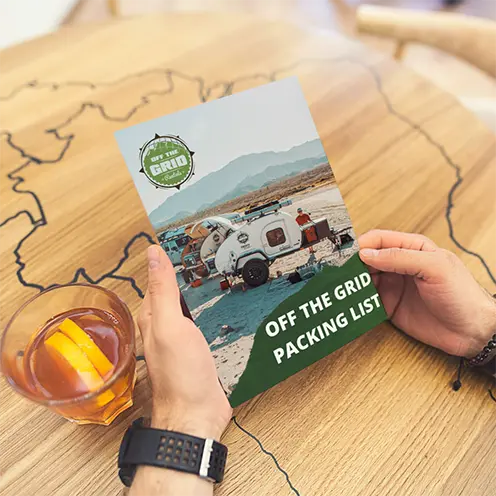 Free Downloadable Checklist to Get Off The Grid